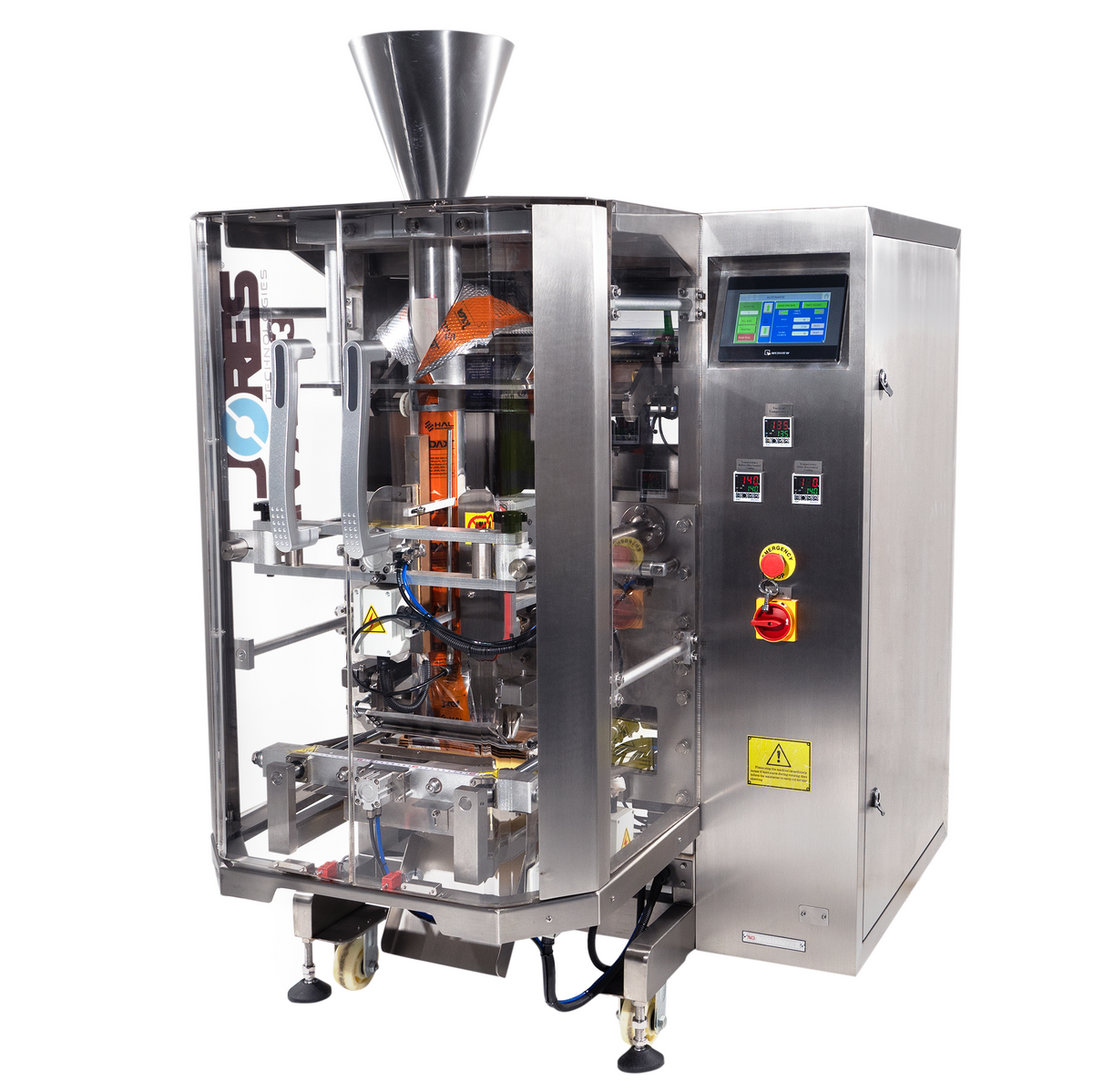 Automatic Vertical Pillow Bag Forming, Filling and Sealing Machine ...