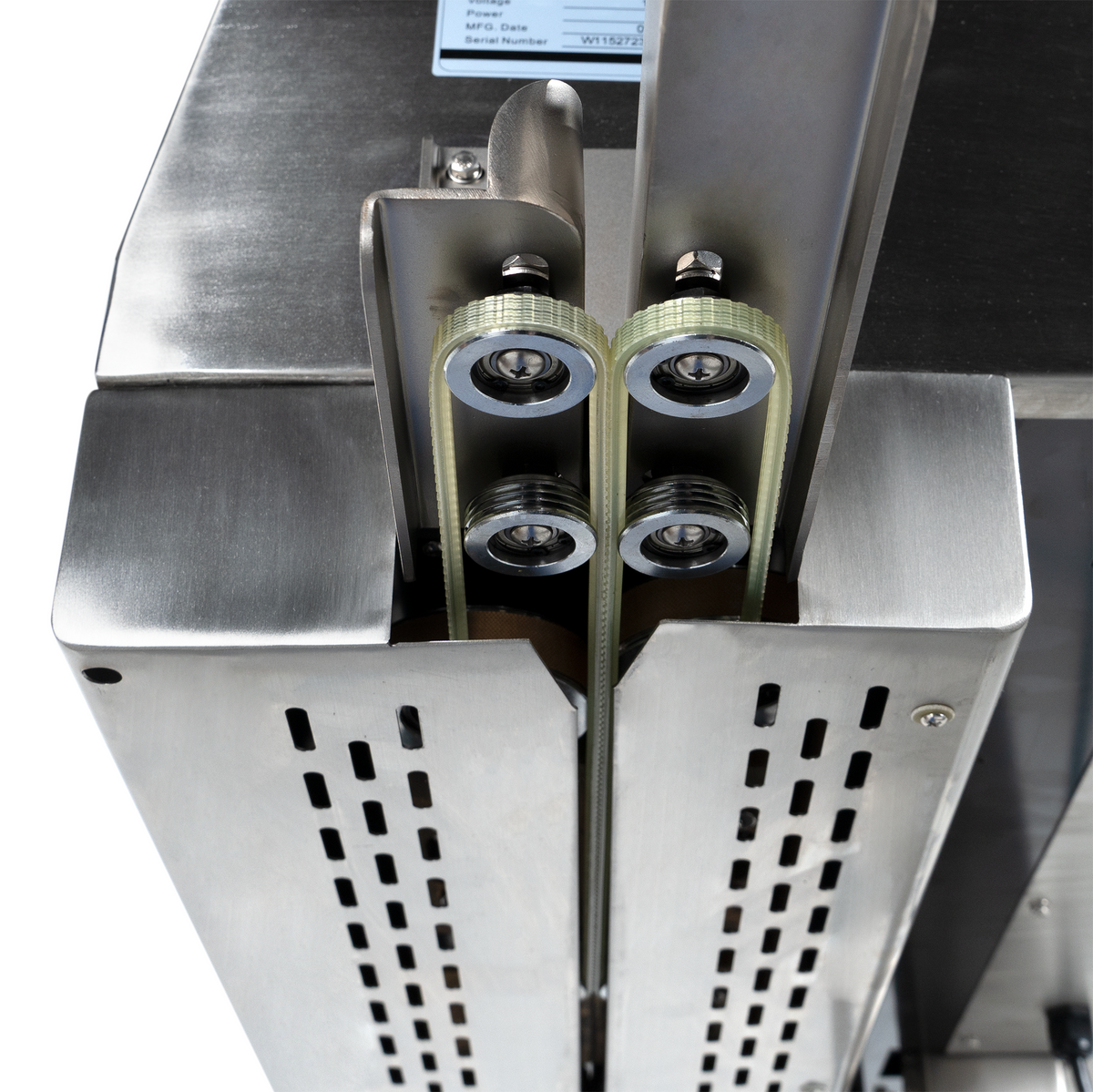 Digital Stainless Vertical Continuous Band Sealer with Thermal Ink Jet ...