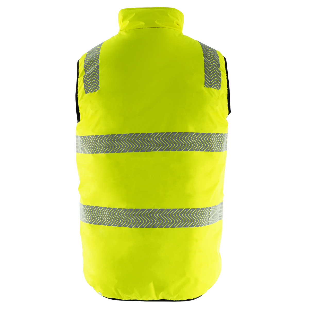 Hi Vis Reversible Insulated Safety Vest - Reflective Heat Transfer ...