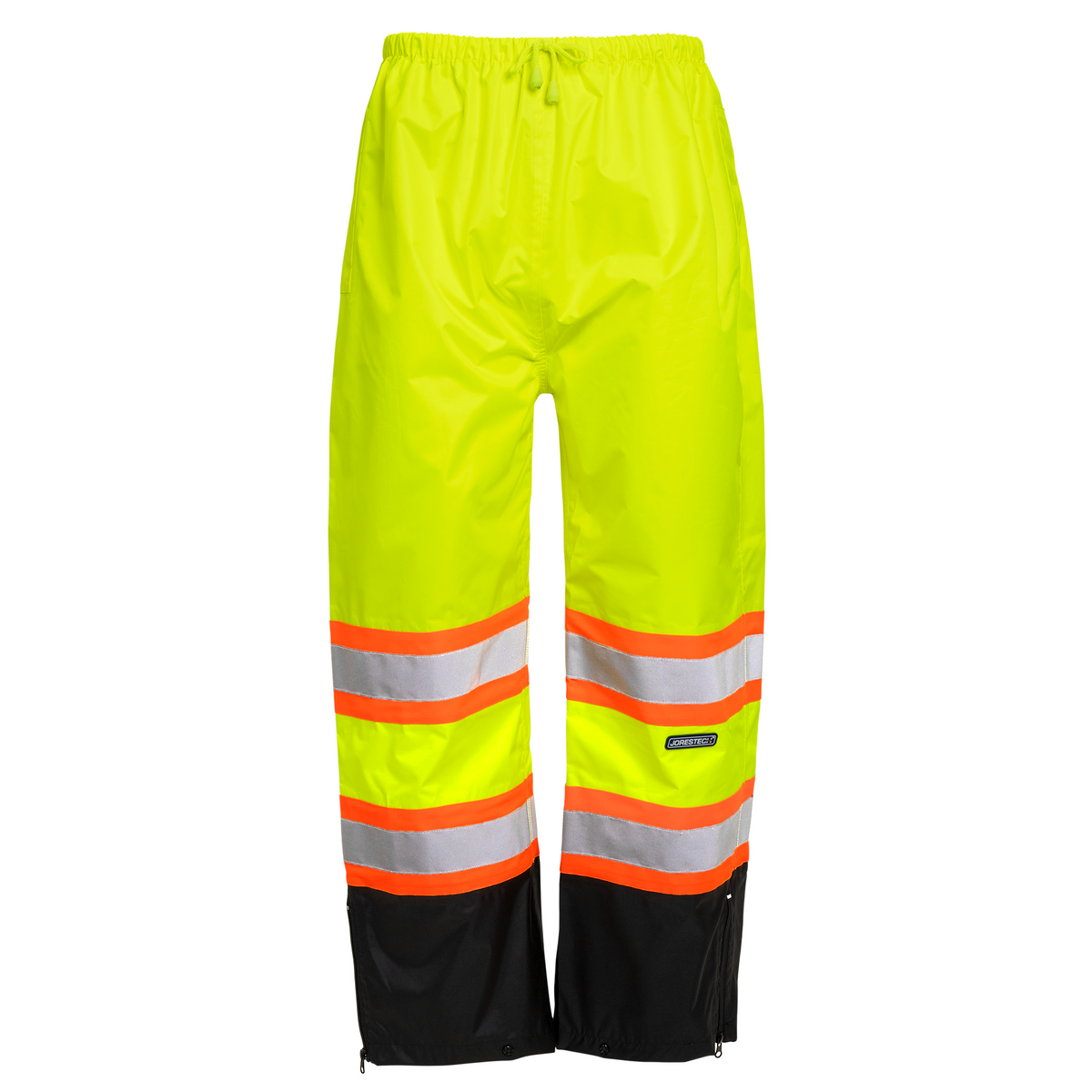 Hi Vis Two Tone Safety Rain Pants With Reflective Stripes – Technopack ...