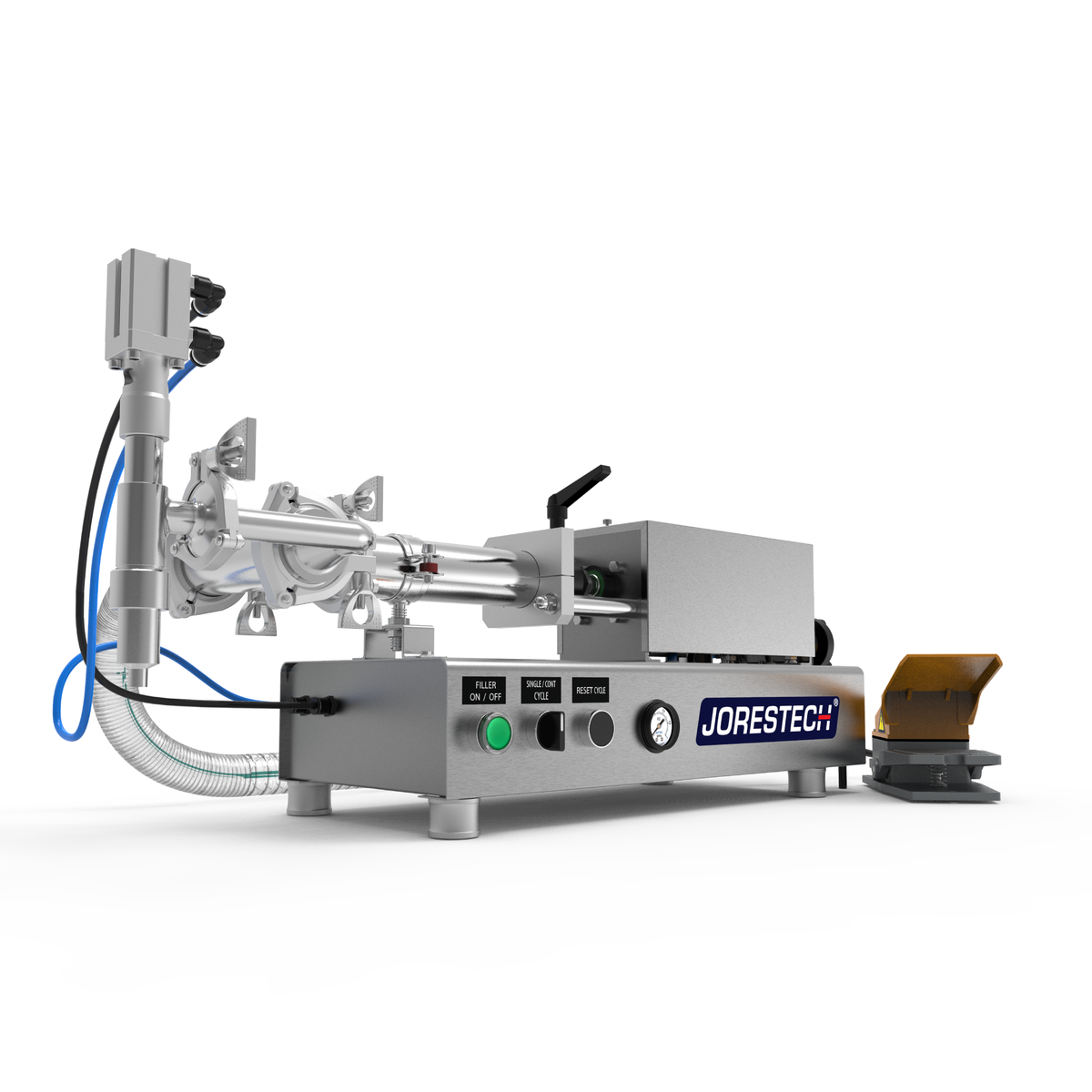 Volumetric Piston Filling Machine with 316 SS for Low Viscosity Liquids ...