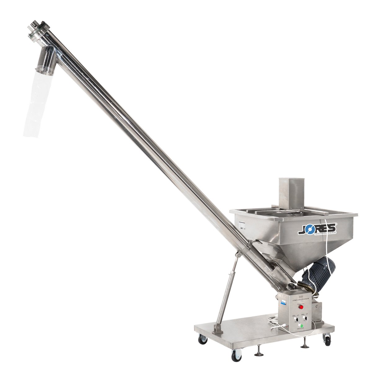 Stainless Steel Powder Screw Elevator with Agitator – Technopack ...