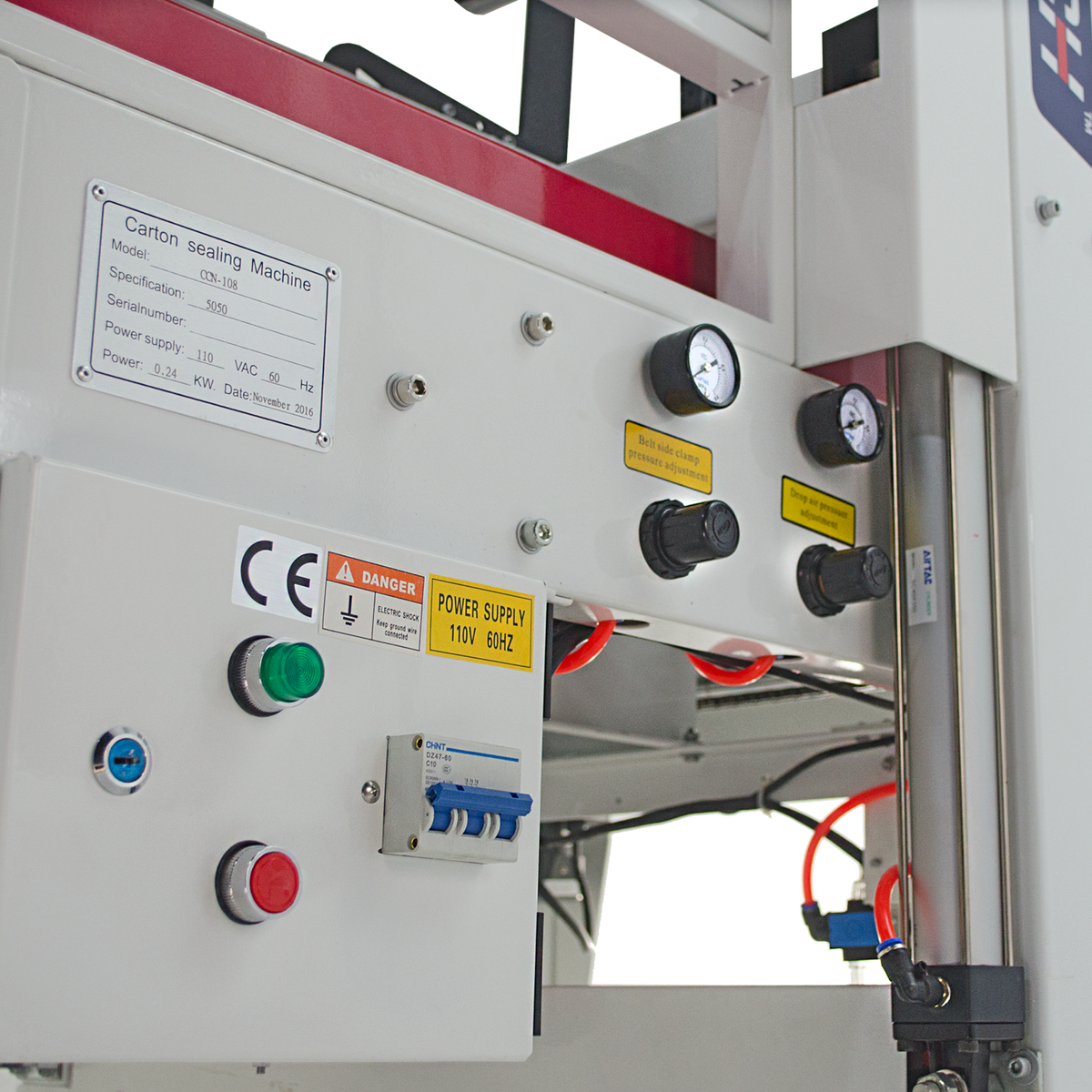 Automatic Case Sealing Machine for Cardboard Boxes – Technopack Corporation