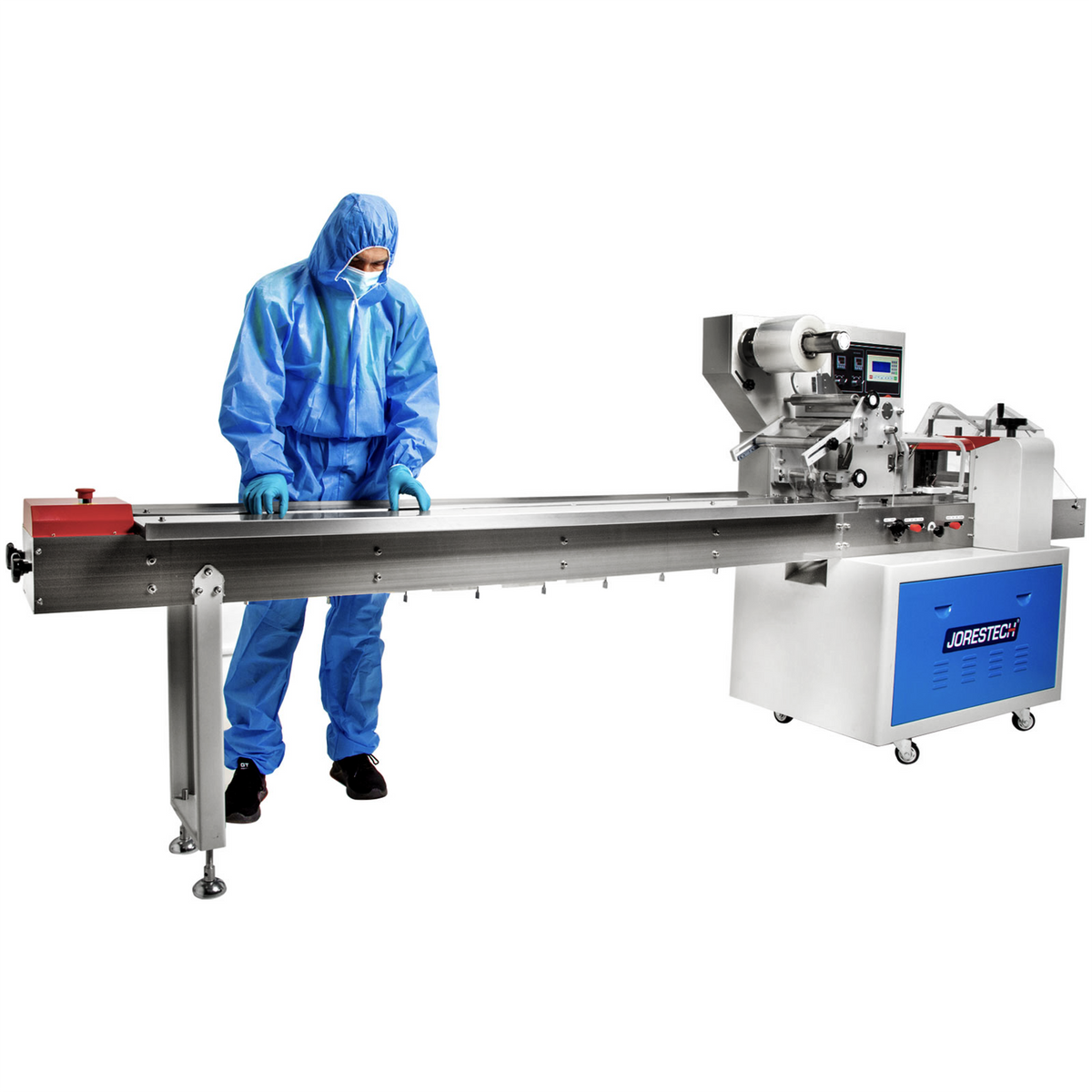 Automatic Flow Wrap Packaging System (HFFS) by JORES TECHNOLOGIES ...