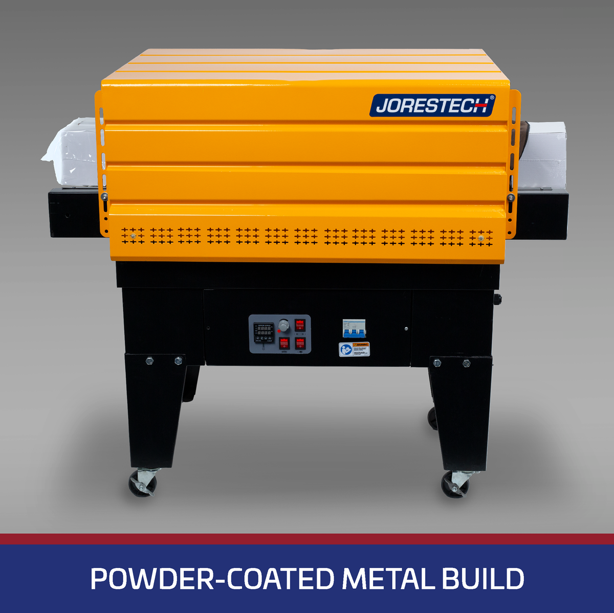 Hot air Shrink Packaging Tunnel with Integrated Conveyor – 12” x 15 ...