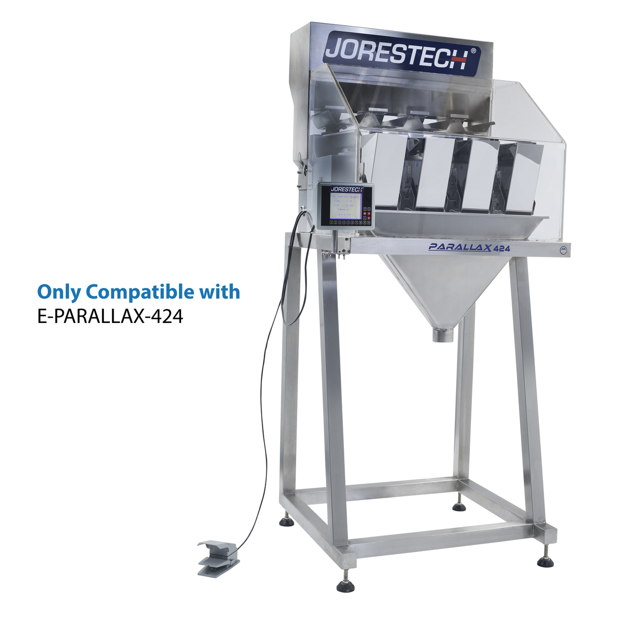 Stainless Steel Equipment Stand for Linear Weigher – Technopack Corporation