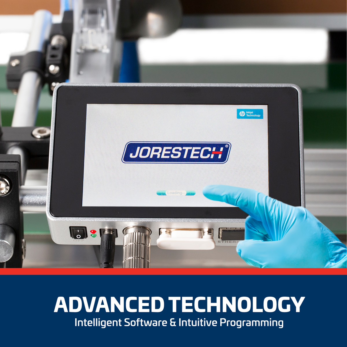 TIJ Inkjet Coding Machine for Printing Date, Lot, Barcode, Logo, Etc ...